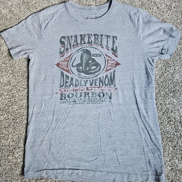 Lucky Brand | Shirts | Lucky Brand Snake Bite Deadly Venom Bourbon Size ...